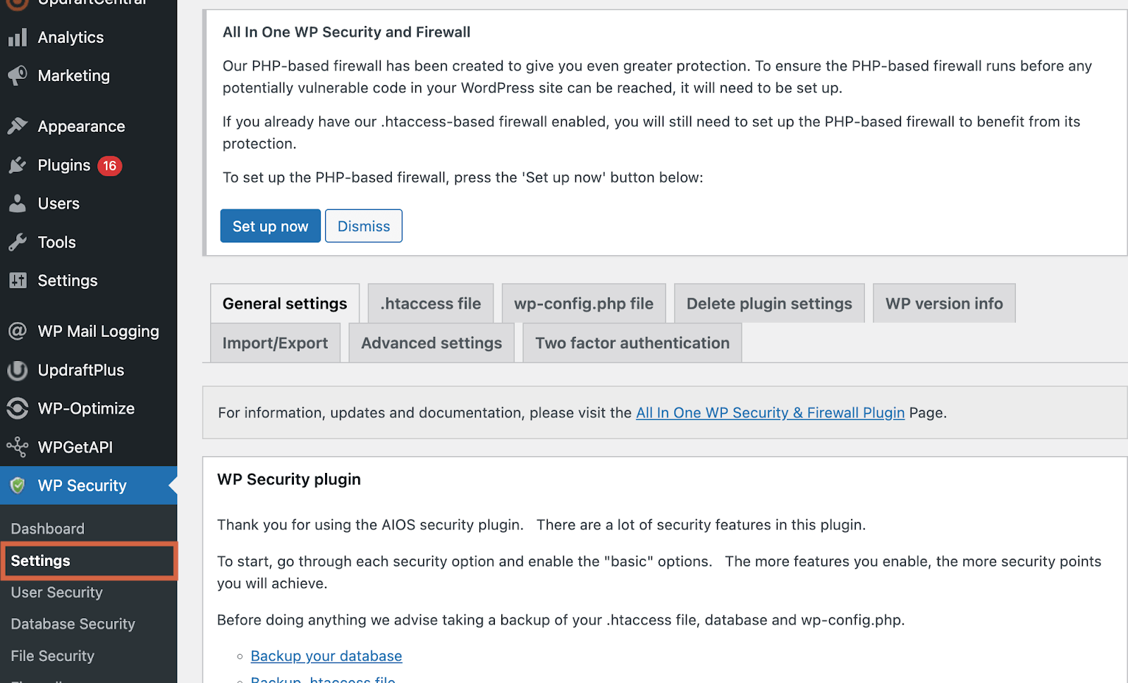 How to Install All-In-One Security (AIOS) Free Plugin - TeamUpdraft