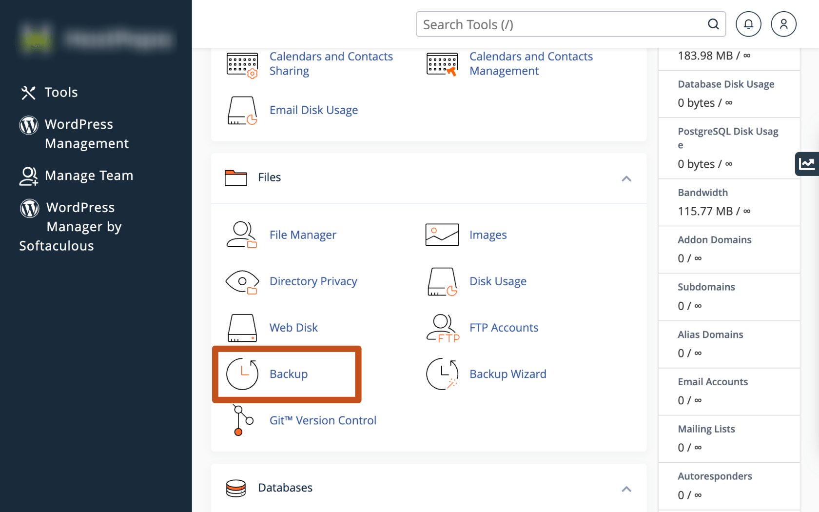 Guide to restoring WordPress from backup files and database - TeamUpdraft